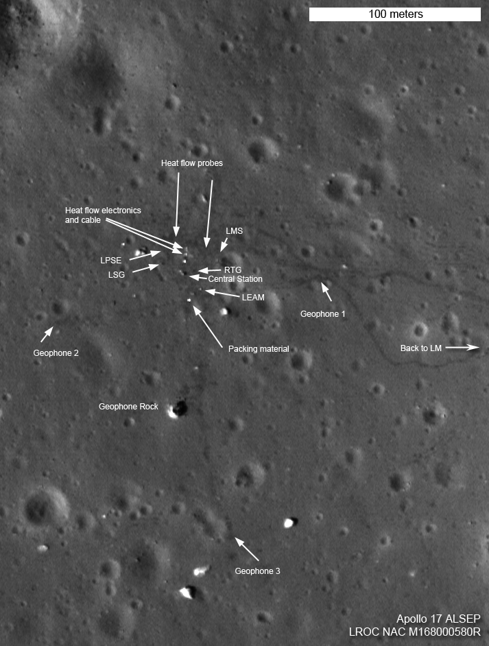 NASA Releases Closer Looks At Apollo Landing Sites From The Lunar