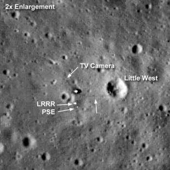 LRO Takes Second, Closer Look at Apollo 11 Landing Site » Universe Today